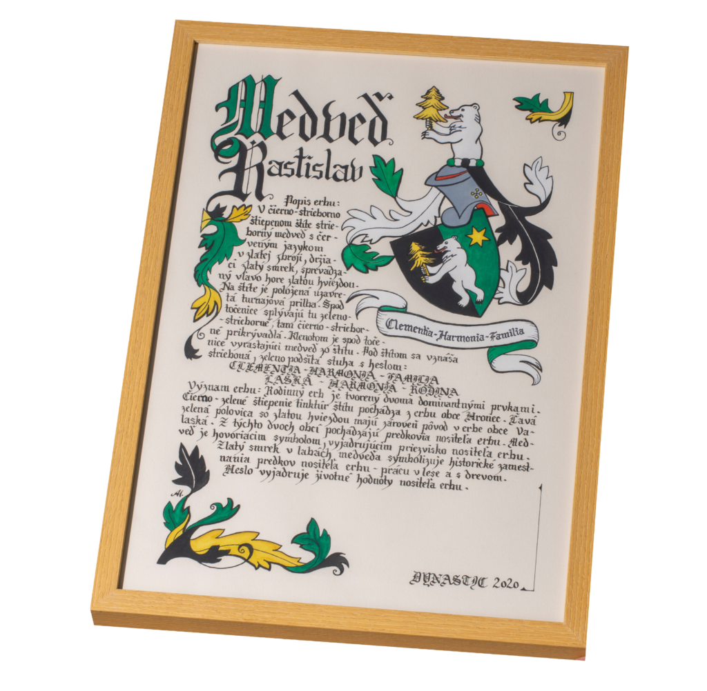 Domov - Rodinný erb